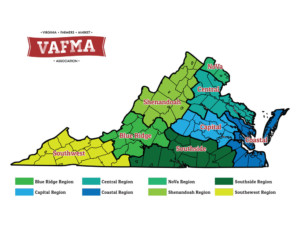 Regional Map – Virginia Farmers Market Association