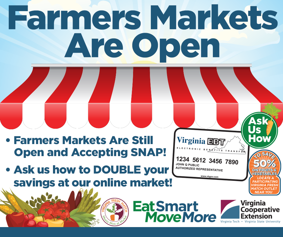 SNAP & Virginia Fresh Match Help Markets Serve Low Income Customers ...