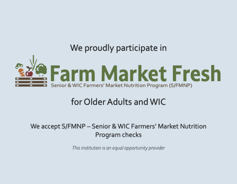 Senior Farmers Market Nutrition Program in Virginia – Virginia Farmers ...